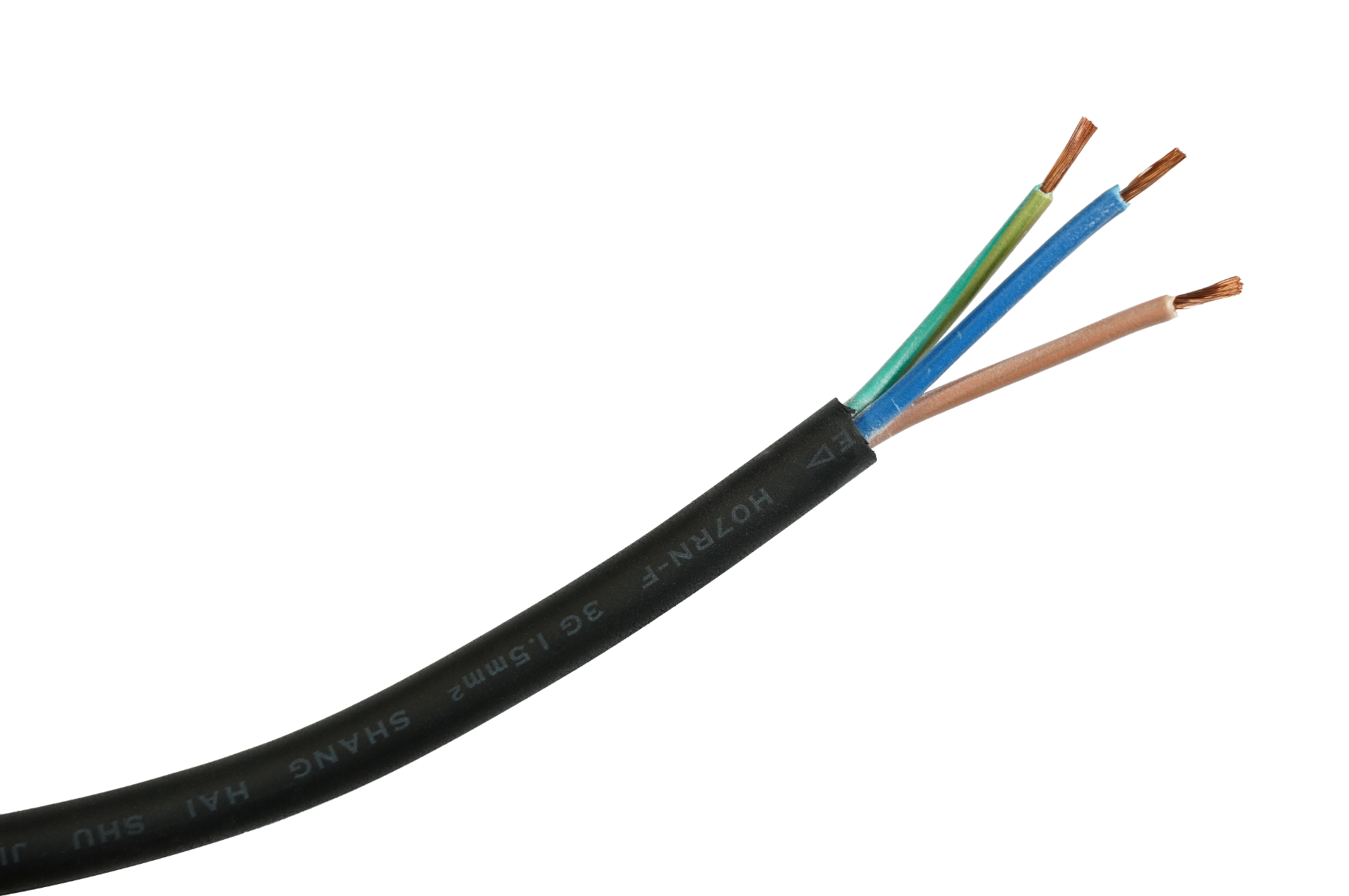 Neopreenkabel 3x 1.5mm²